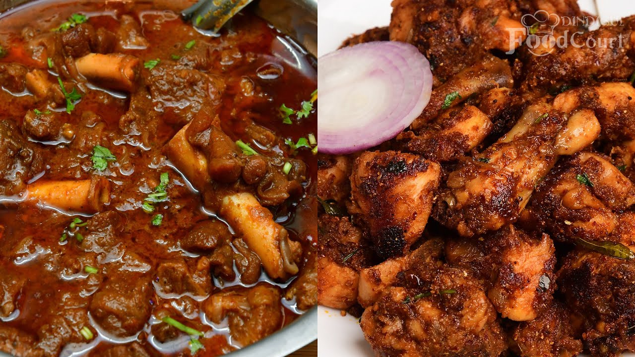 Tasty Lunch Combo/ Mutton Masala/ Chicken Fry - YouTube