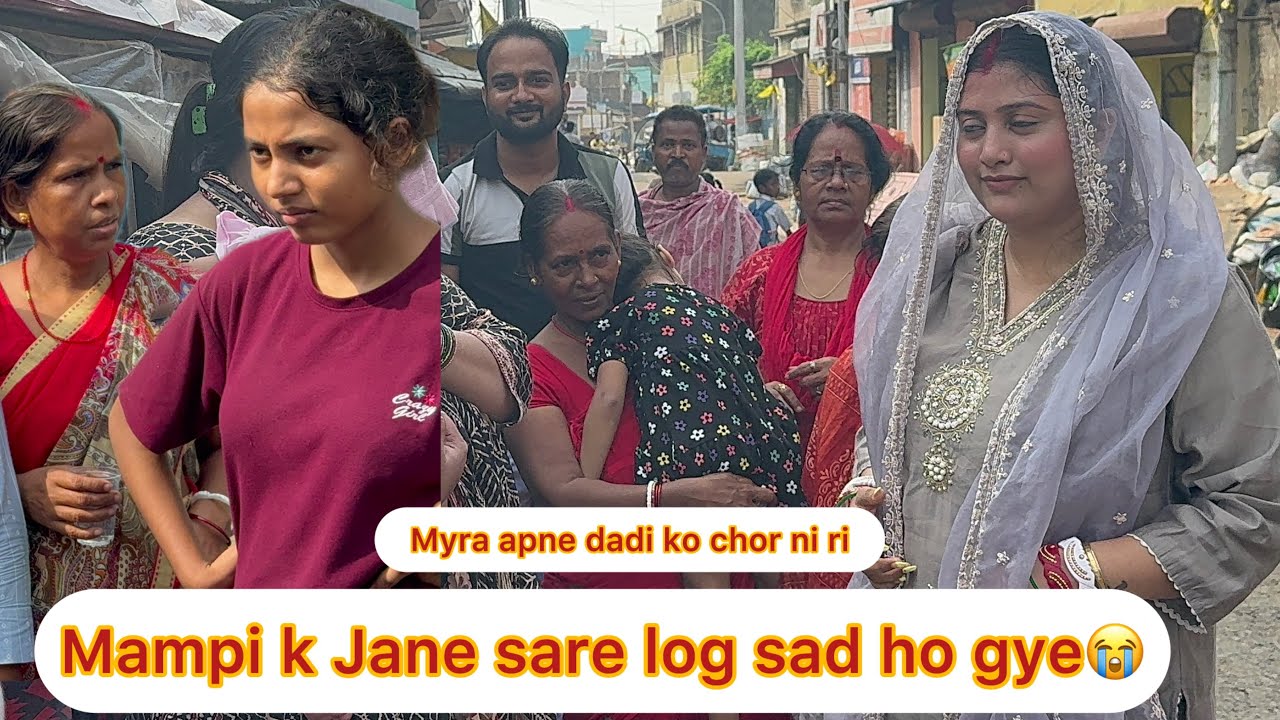 Mampi k jane s sare log ho gye emotional 😭 Sasuma bhi lagi rone jab ...