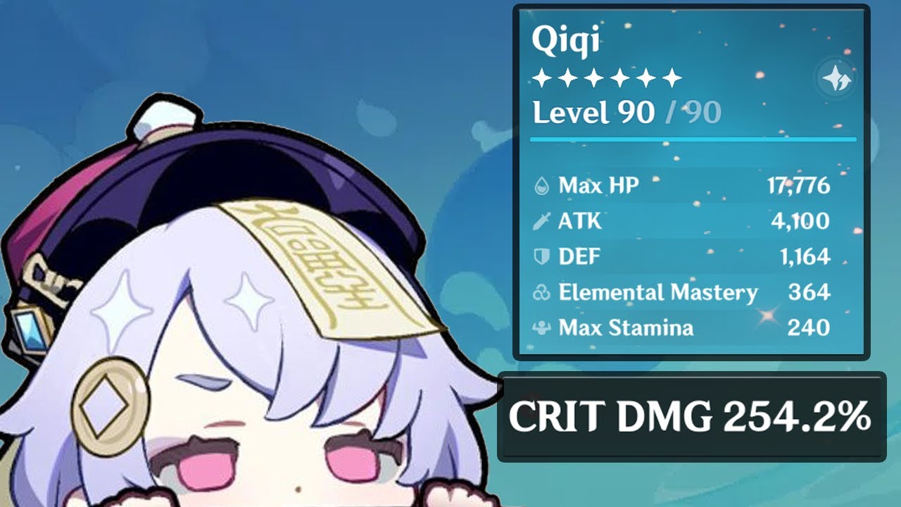 250% Crit Damage Qiqi - YouTube