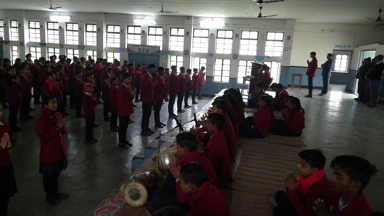 JNV Godda Navodaya Prayer - YouTube