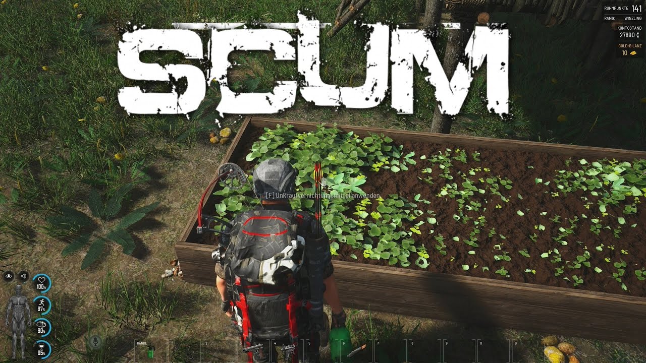 Scum #43 - Um den Garten kümmern & ein Veegie Kochen - YouTube