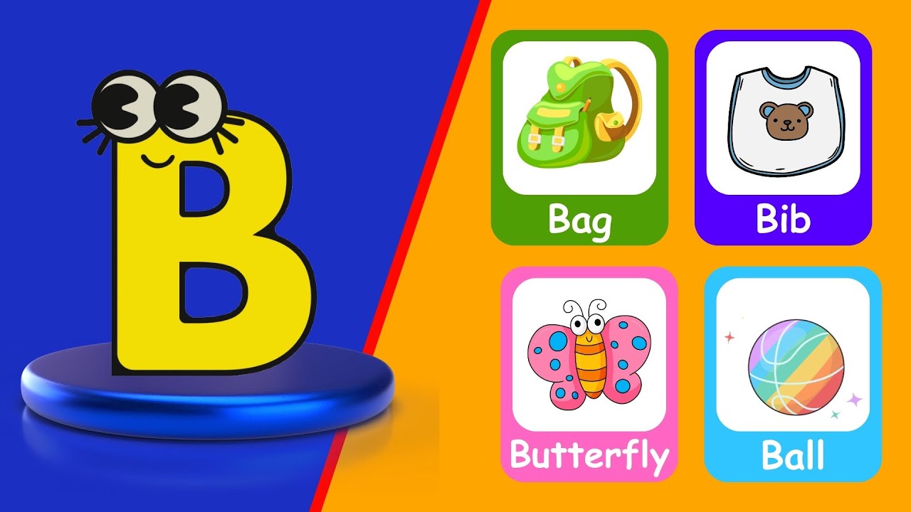 Let's Learn About the Letter B | #alphabet | Fun Learning for Kids ...