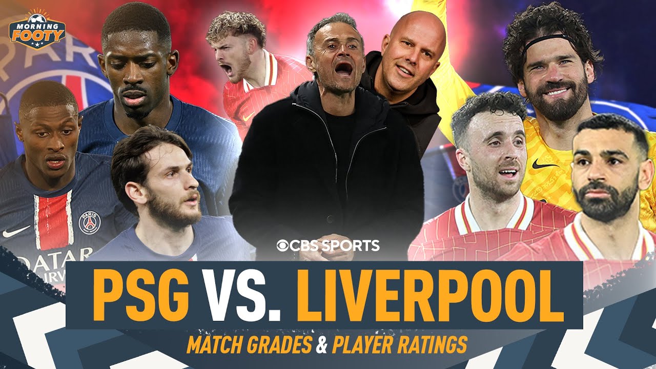 PSG vs. Liverpool PLAYER BREAKDOWN | UEFA Champions League Round of 16 ...