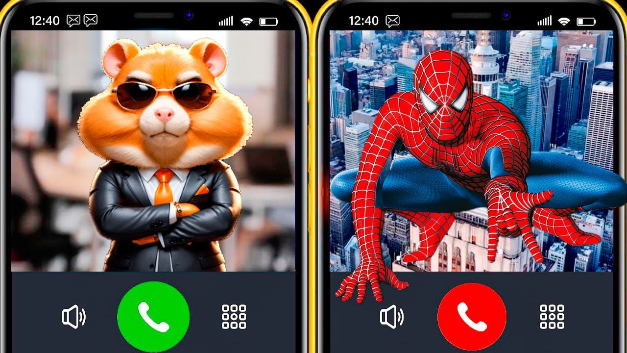 GrandMaster Hamster asks Spider Man that there's gonna be a hamster ...