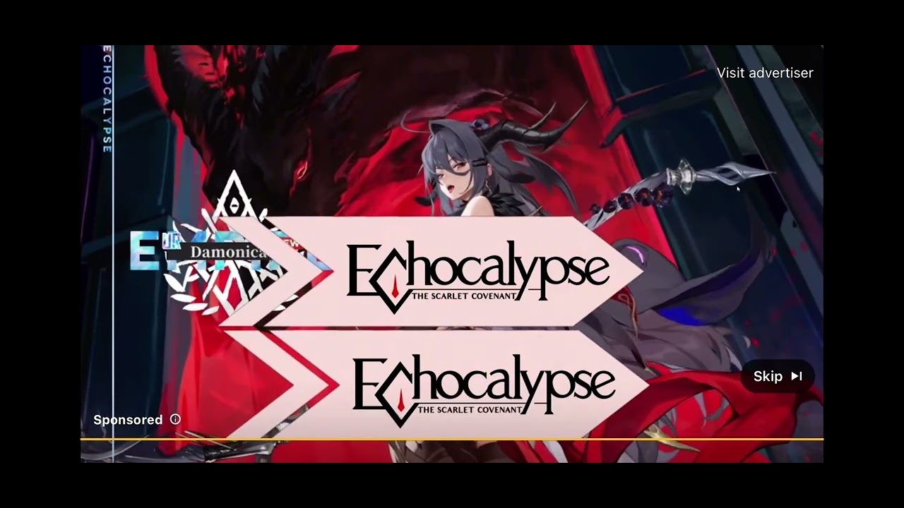 Echocalypse: Scarlet Covenant commercial - YouTube