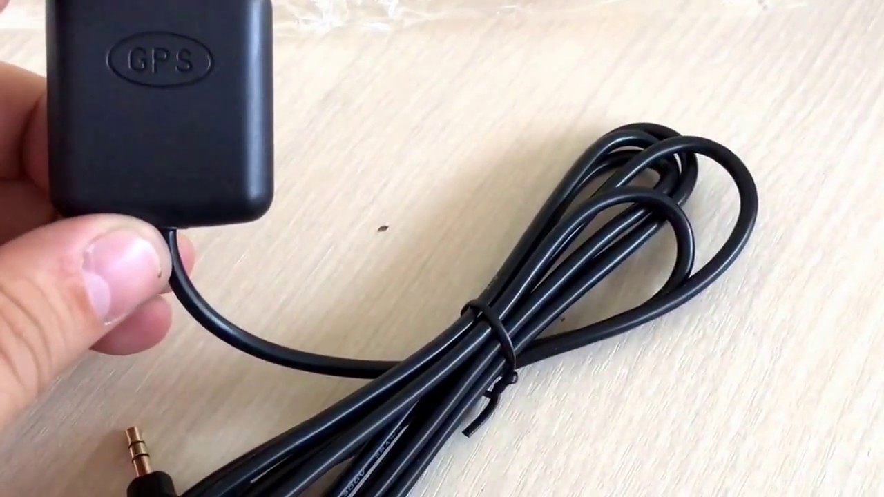 W-04 Car GPS Tracking Antenna Receiver Module - BLACK - YouTube