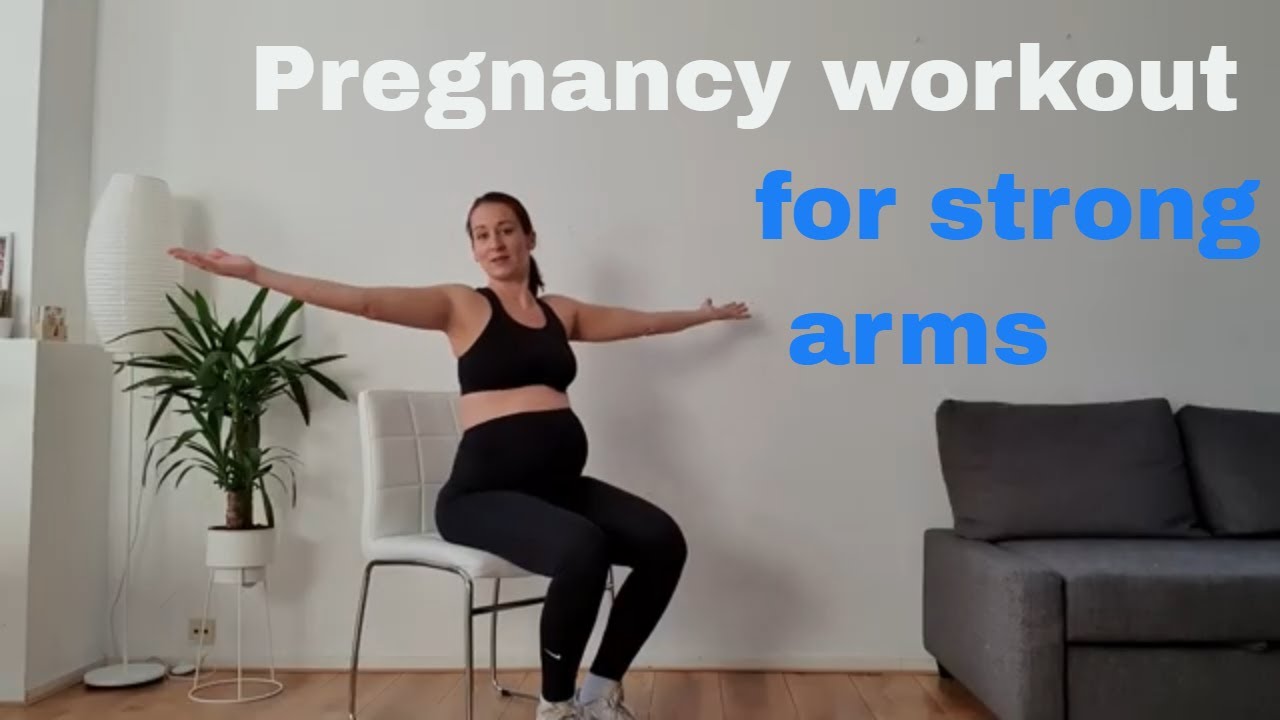 Pregnancy upper body workout/ Prenetal workout/ All trimester pregnancy ...