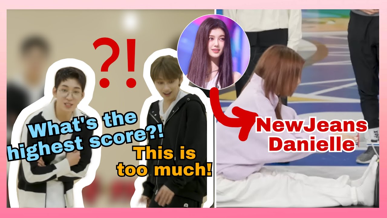 WONWOO and JUN shocked after seeing DANIELLE’s record #seventeen # ...