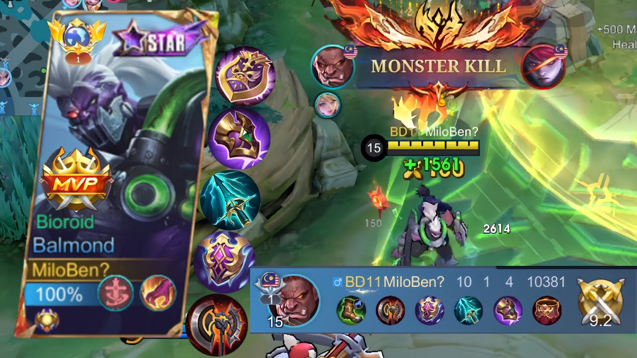 Semenjak Di Buff Balmond Udah Jungler Tier “S” | Balmond Best Build ...