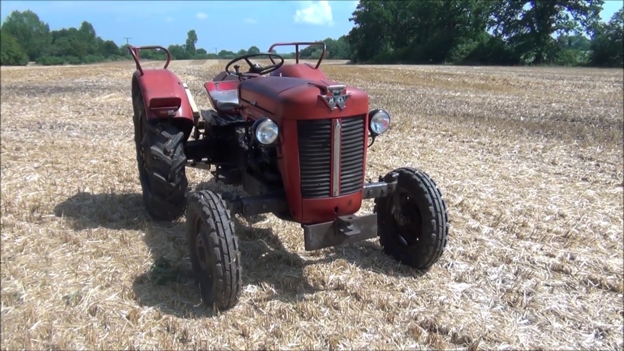 Massey Ferguson MF25 Bj 1961 - YouTube
