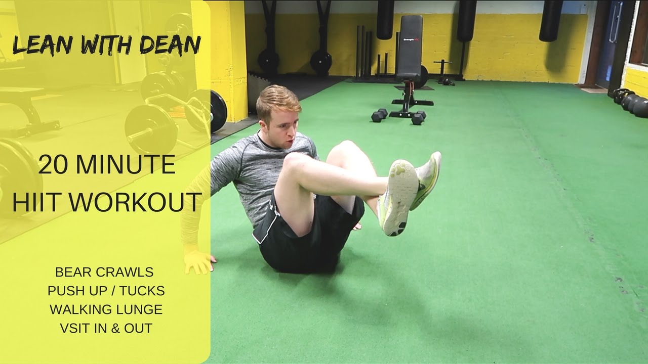 20 MINUTE HIIT WORKOUT | LEAN WITH DEAN - YouTube