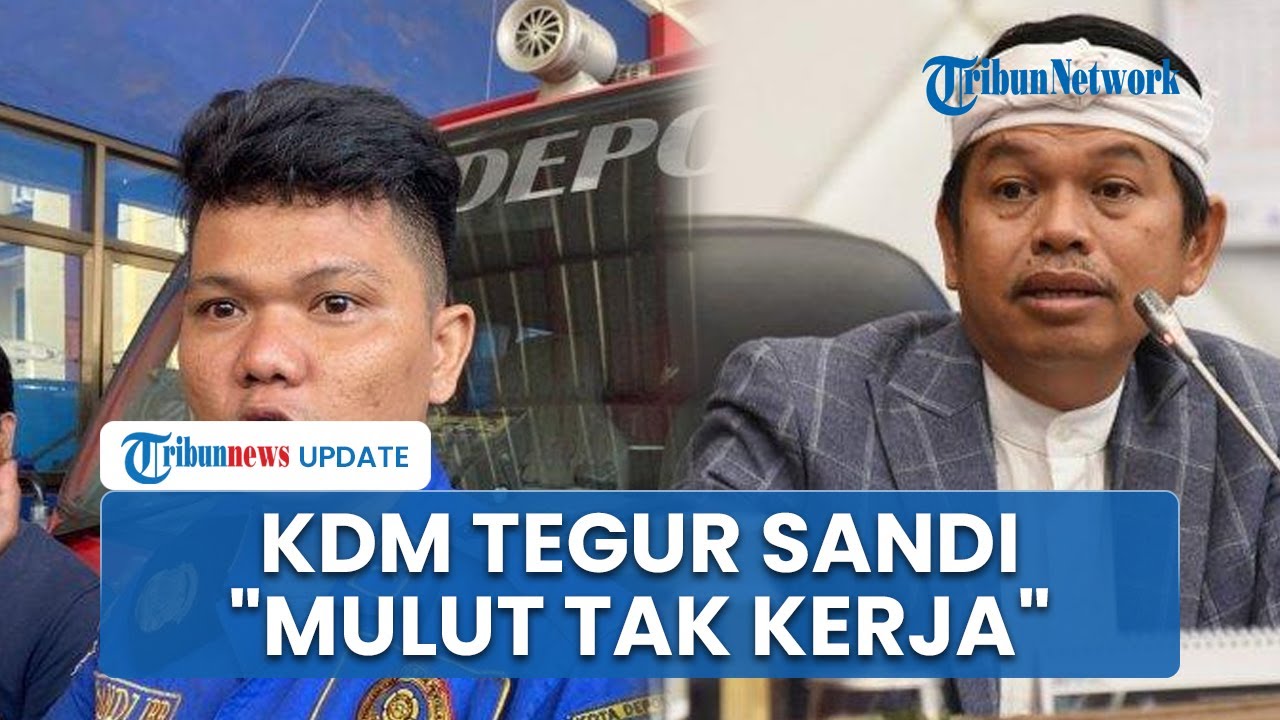 Dedi Mulyadi Tegur Sandi Butar Butar "Yang Kerja Jangan Bukan Mulut', Kini sang Damkar Dipecat ...