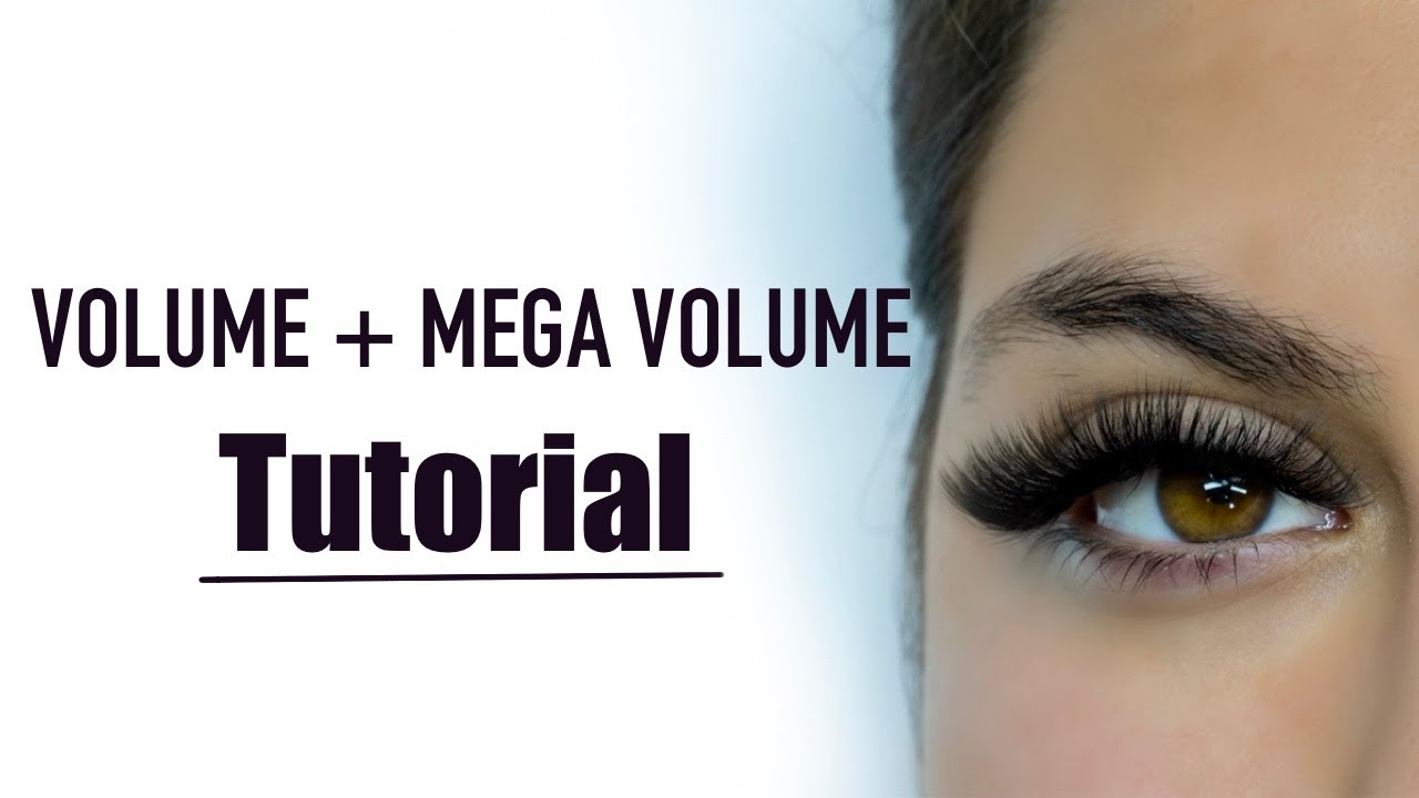 Dramatic Volume + Mega Volume Lashes | Styling, Mapping + Assessment ...