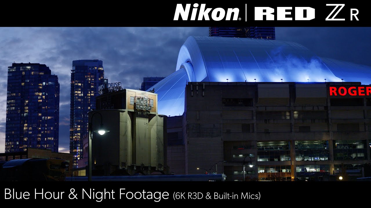 Nikon ZR footage (Blue Hour & Night)