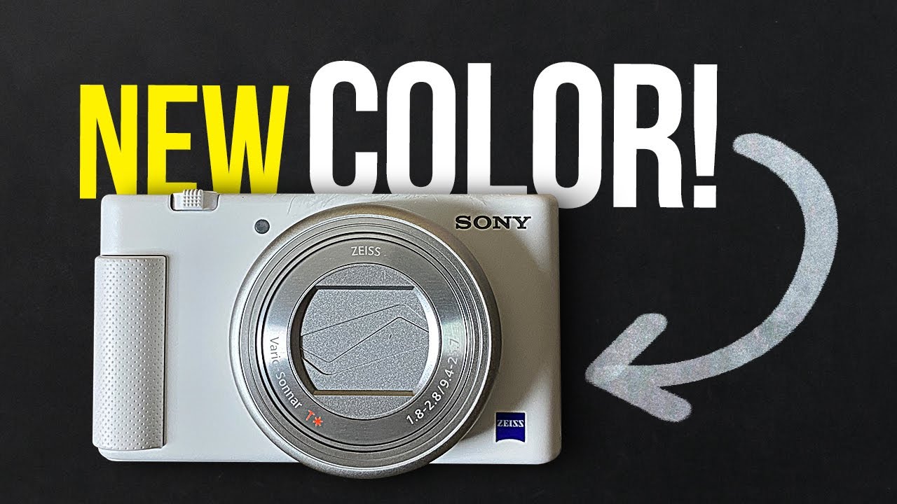 Sony ZV 1 WHITE Unboxing (BEST VLOGGING CAMERA) - YouTube