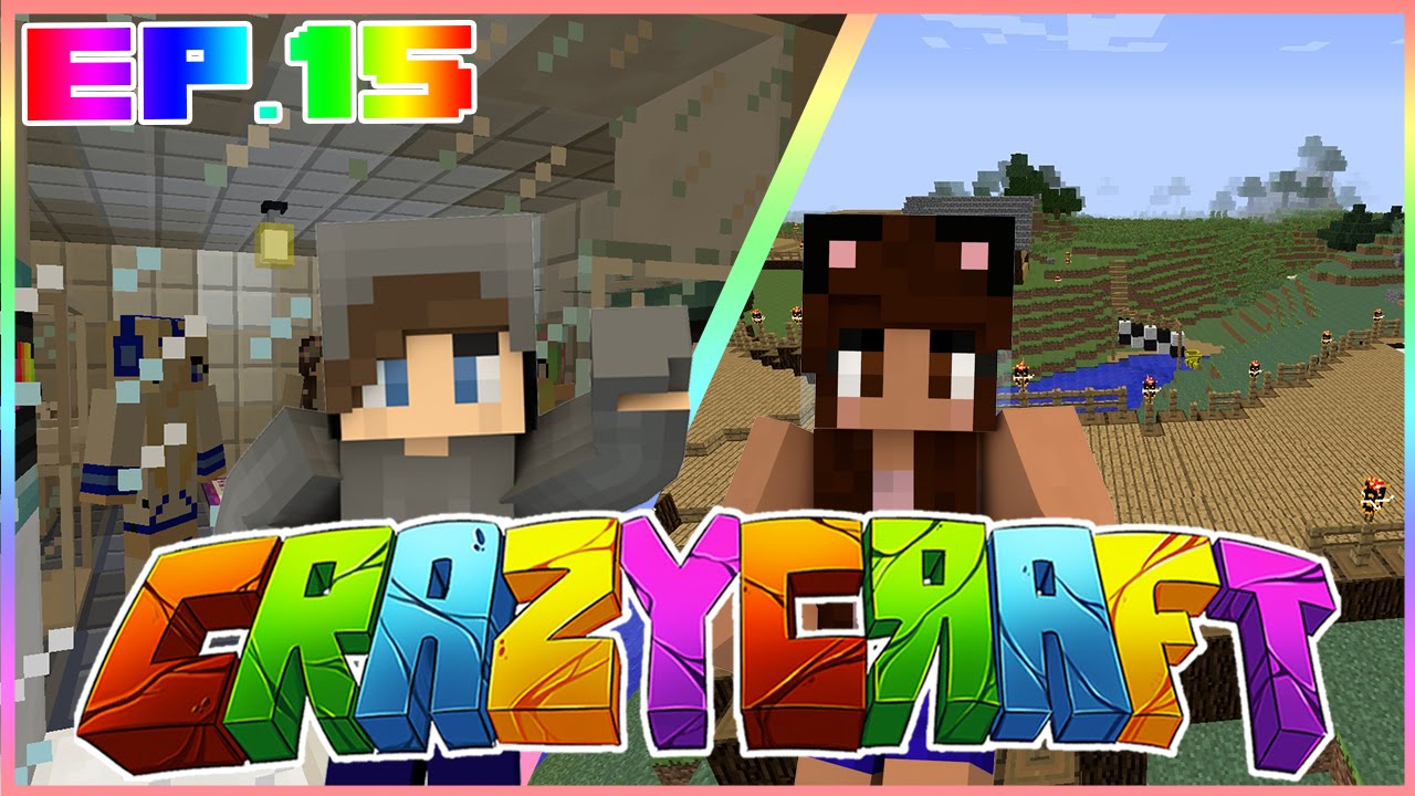 OBSTACLE COURSE W/YAMMY - Minecraft Crazy Craft 3.0 - Ep.15 - YouTube