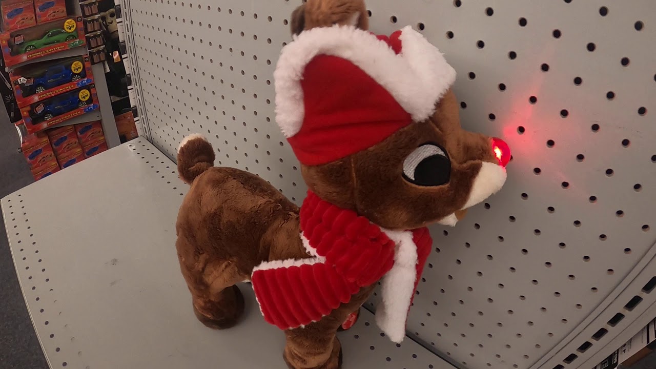 Prancing Rudolph the Red-Nosed Reindeer Animatronic Christmas CVS - YouTube