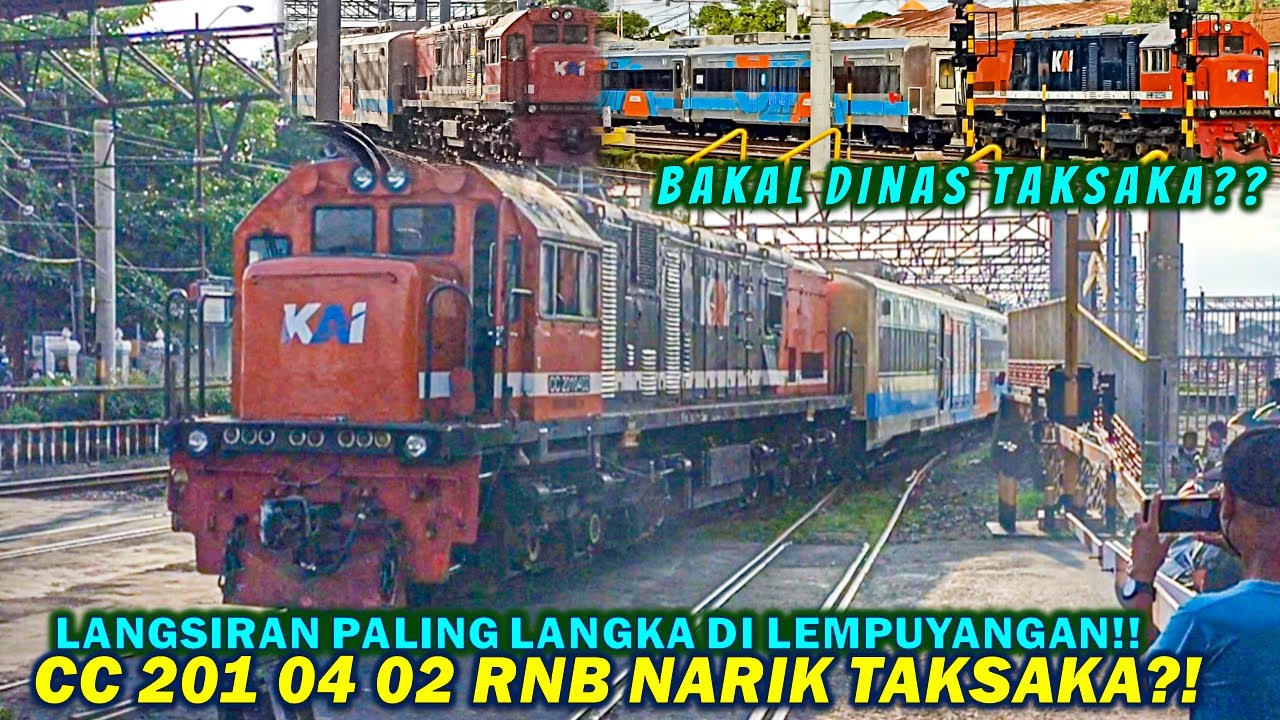 LOKOMOTIF CC 201 RNB NARIK KERETA TAKSAKA NEW GENERATION!? Double ...