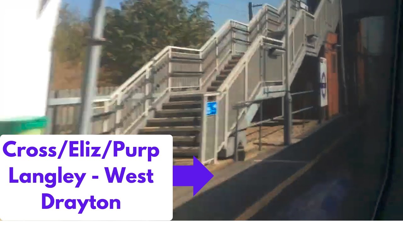 Full Journey On The Elizabeth Line, Class 345 From Langley To West ...