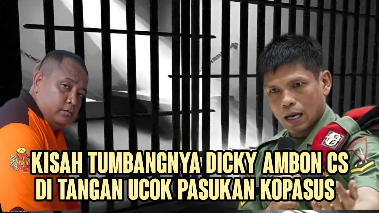 KISAH TUMBANGNYA DICKY AMBON Cs DI TANGAN UCOK PASUKAN KOPASUS - YouTube