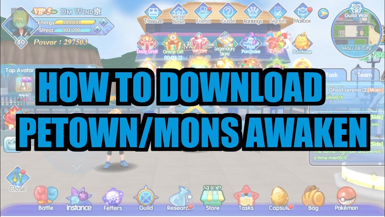 HOW TO DOWNLOAD MONS AWAKEN/PETOWN IN 2025 - YouTube