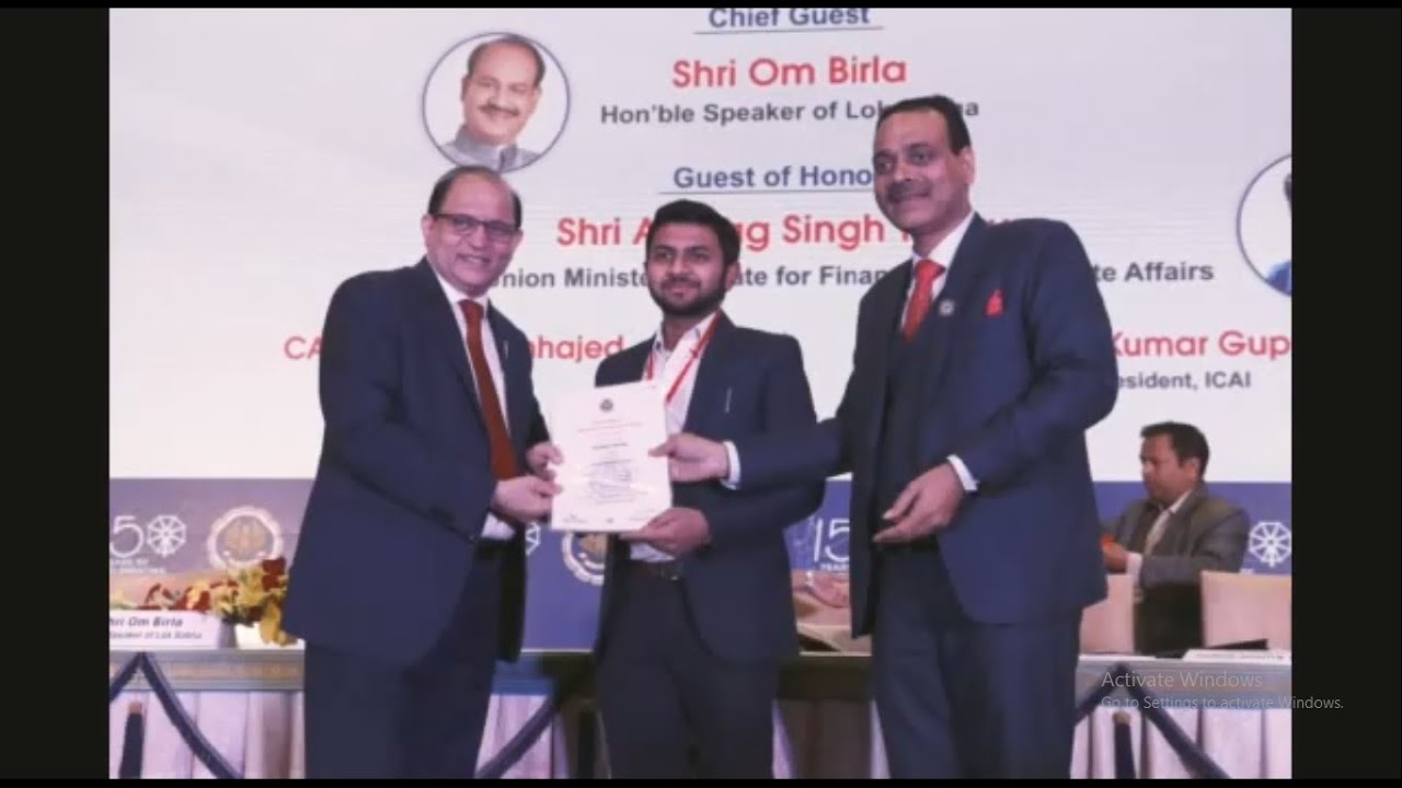 ICAI Award ceremony - A synopsis - YouTube