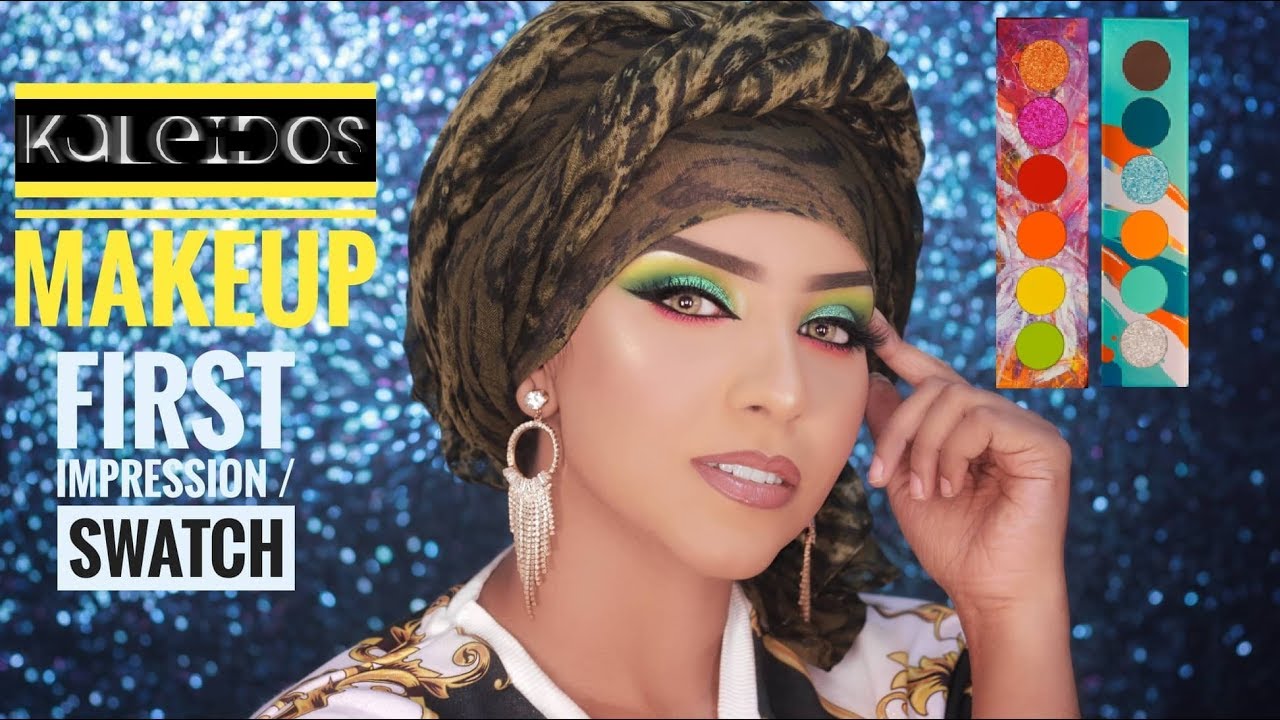 KALEIDOS MAKEUP NEW PALETTES ! | FIRST IMPRESSION | SWATCH | 2019 - YouTube