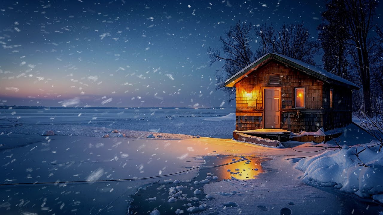 Sound Of Peace | Snowflakes & Wind For Inner Calm | Relaxing & Deep ...