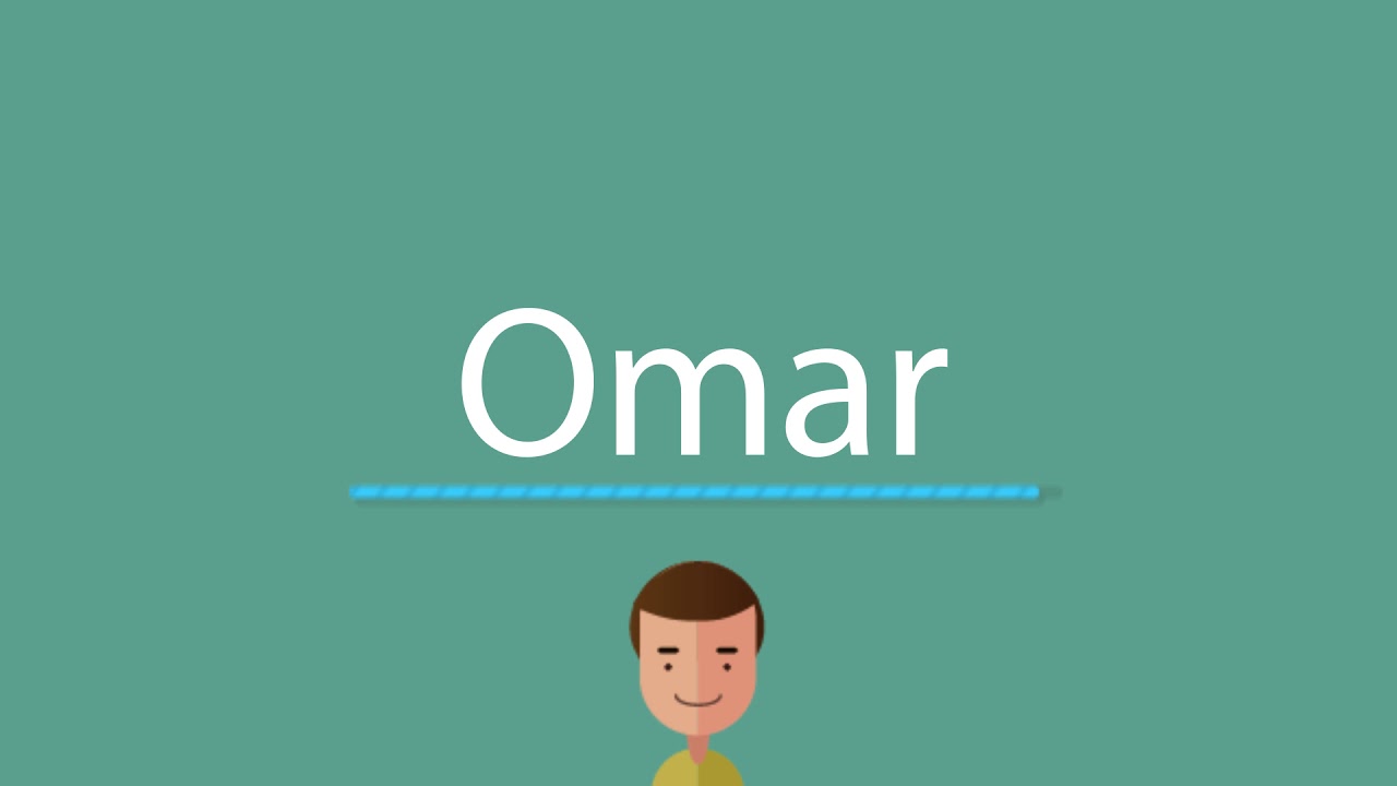 Omar pronunciation - YouTube