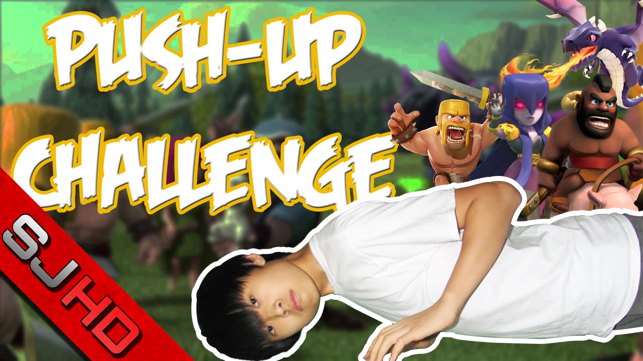 Clash Challenges | EP.1 | Push-Up Challenge | Clash + Push-Ups = CHAOS ...