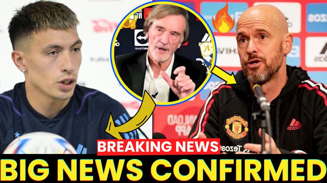 🔴BREAKING MARTINEZ SIMPLY SHOCKED ALL UNITED FANS!🔥🔥REDS CAN'T STOP ...