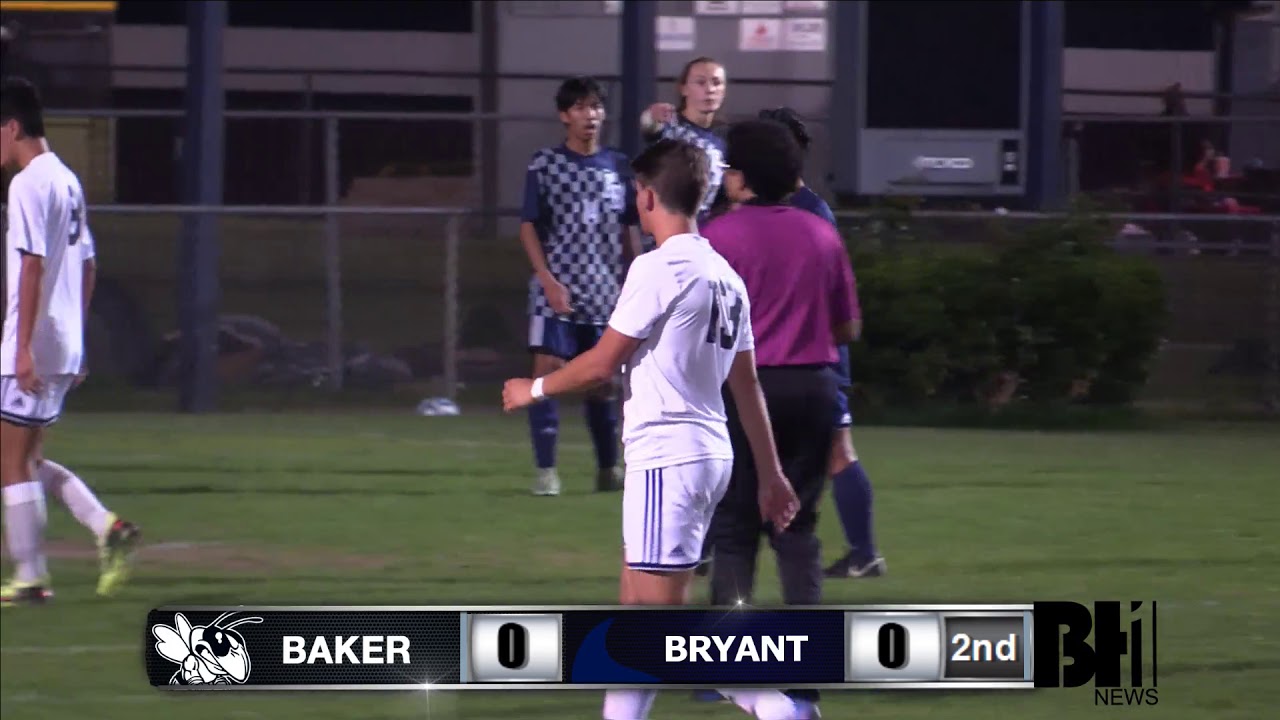 Baker Varsity Soccer vs Bryant - 4/12/18 - 2nd Half - YouTube