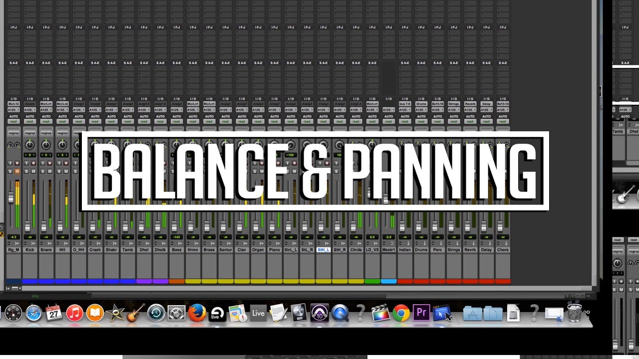 How to mix a Punjabi song | Balance and panning [Pro Tools] - YouTube
