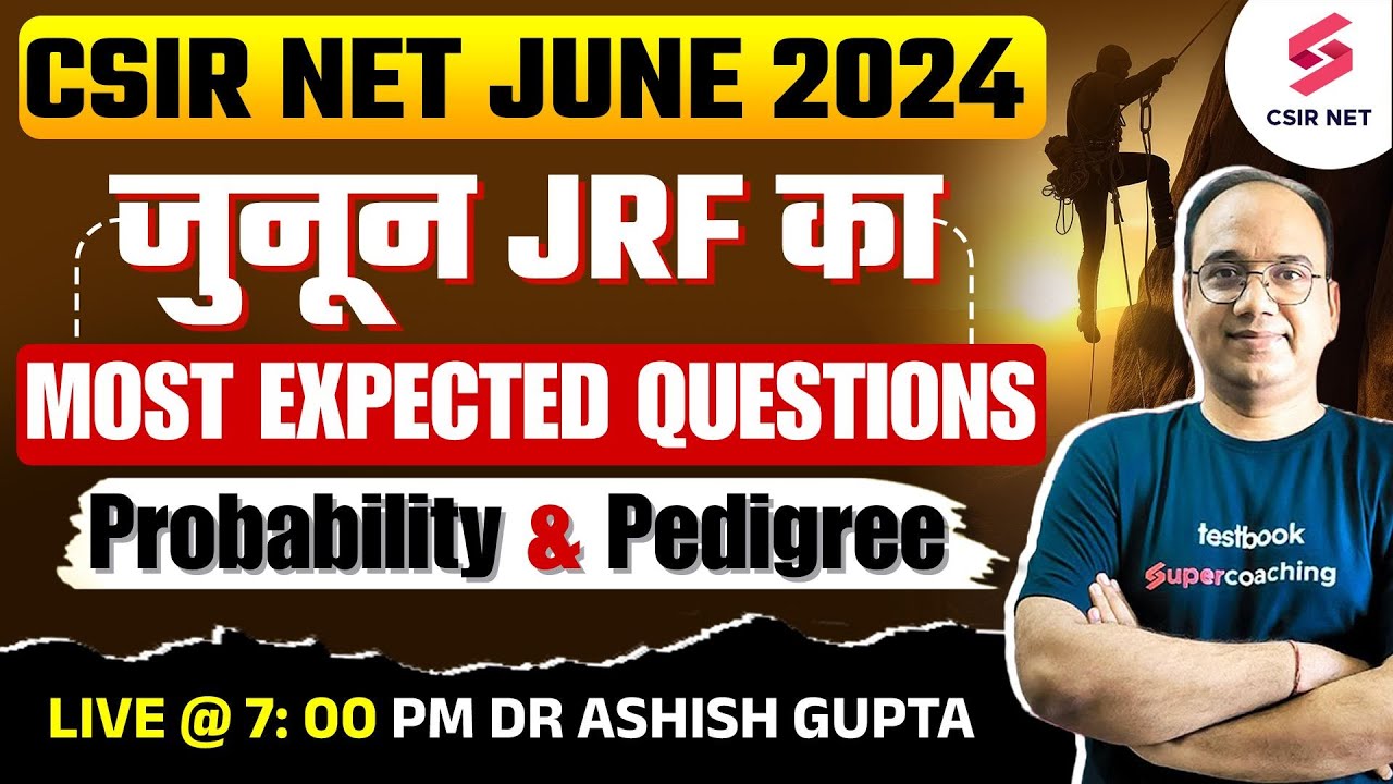 CSIR NET 2024 Life Science | Probability and Pedigree Most Expected ...