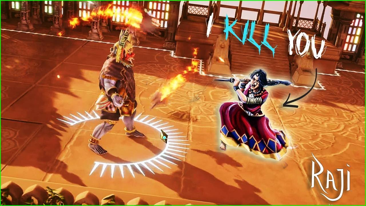 My First Boss Battle | raji gameplay #3 - YouTube