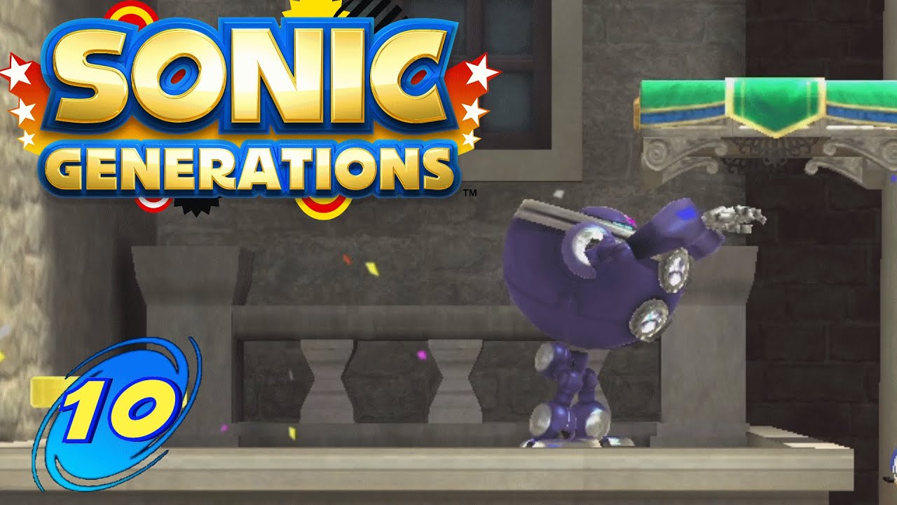 Sonic Generations Part 10: UNLEASH THE PARTY BOTS! - YouTube