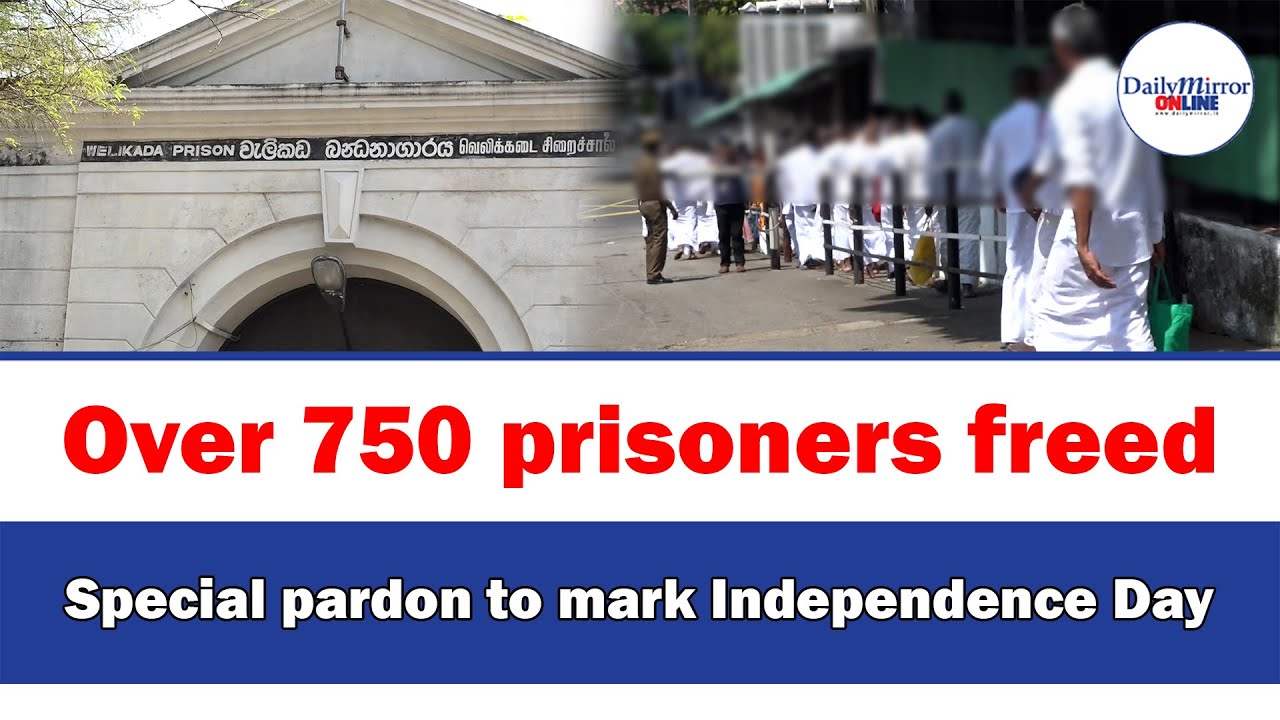 Over 750 prisoners freed,Special pardon to mark Independence Day - YouTube