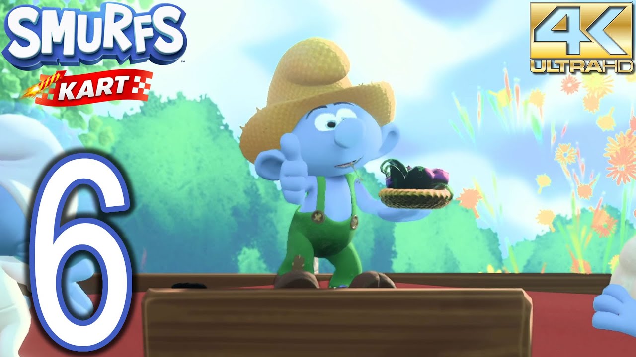 Smurfs Kart PC 4K Gameplay - Part 6 - Grand Prix: Fun Mirror Gargamel ...