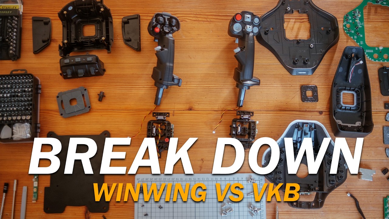 WINWING VS VKB | Winwing Ursa Minor & VKB Gladiator NXT Break Down ...
