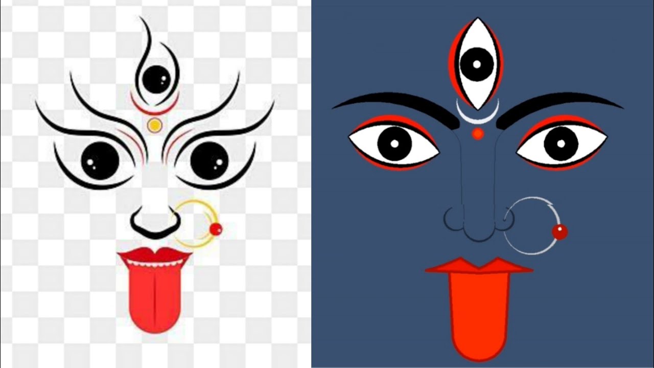 Drawing Maa Kali Using Python Kali Puja 2022 Special Video Python Project Youtube
