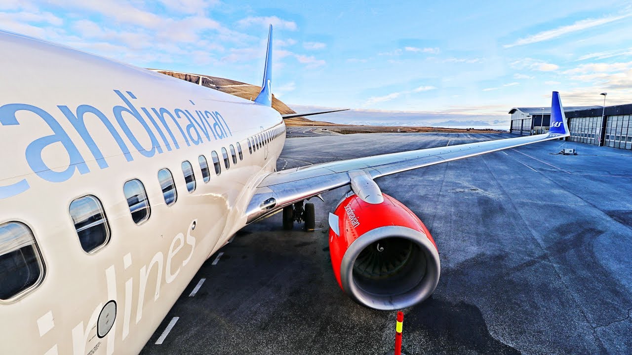 Flying to The World's Northernmost Airport with SAS - Longyearbyen ...
