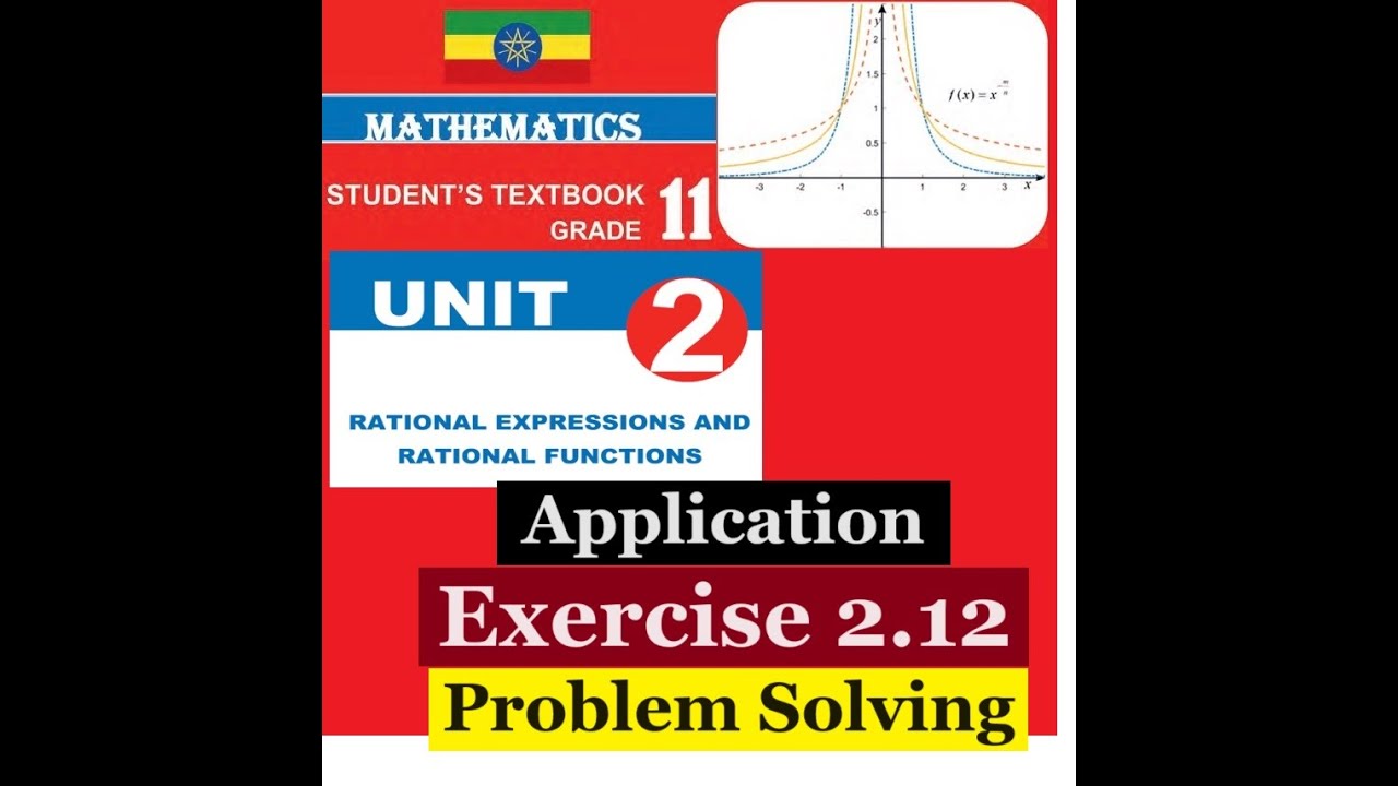 Mathematics Grade 11 Unit 2 Application @mathT_21 - YouTube