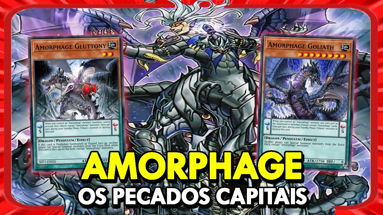 AMORPHAGE - OS PECADOS CAPITAIS DE YU-GI-OH! - YouTube