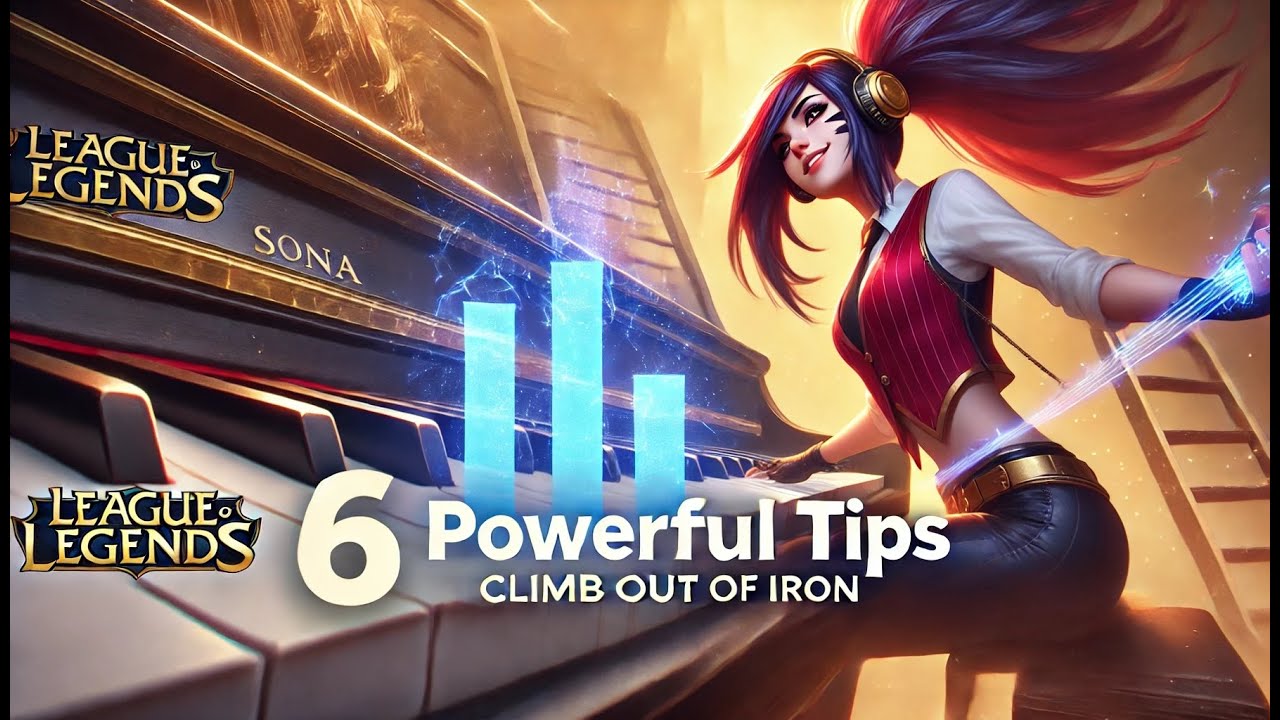 6 Pro Tips to Escape Iron as Sona in League of Legends! - YouTube