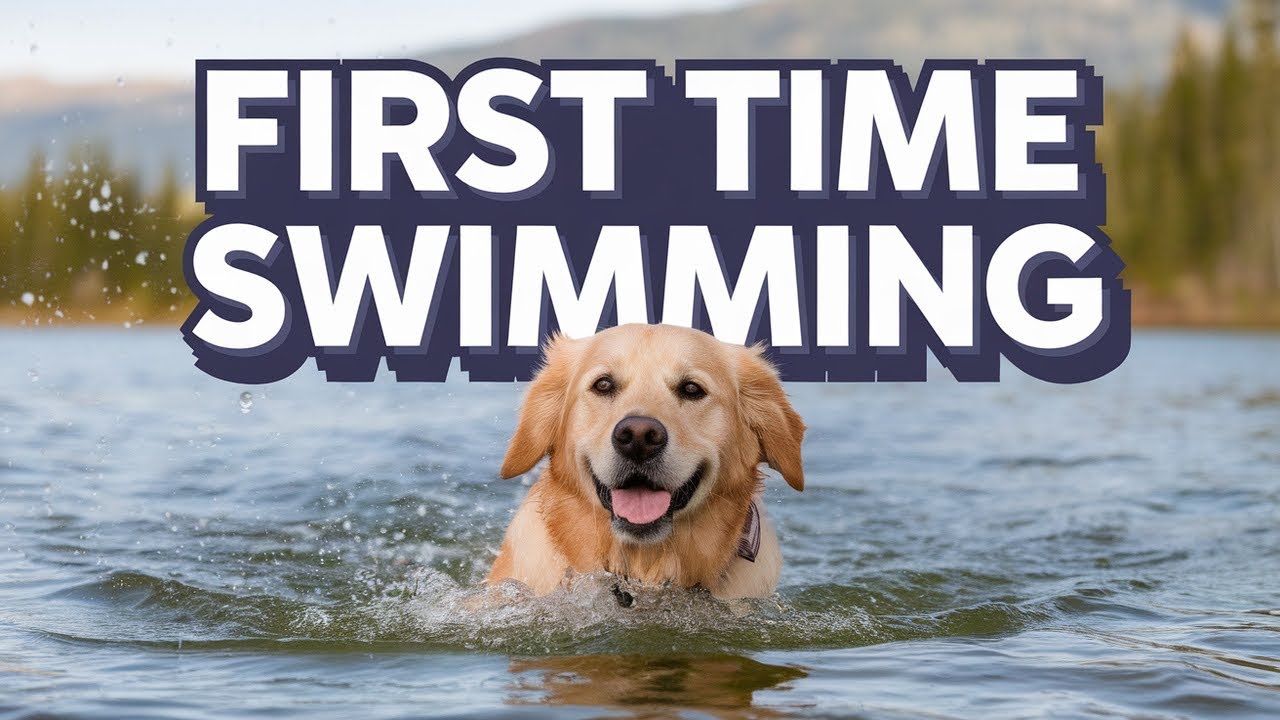 Jimmy's First Time Swimming: From Hesitant to Paddling in the Lake ...