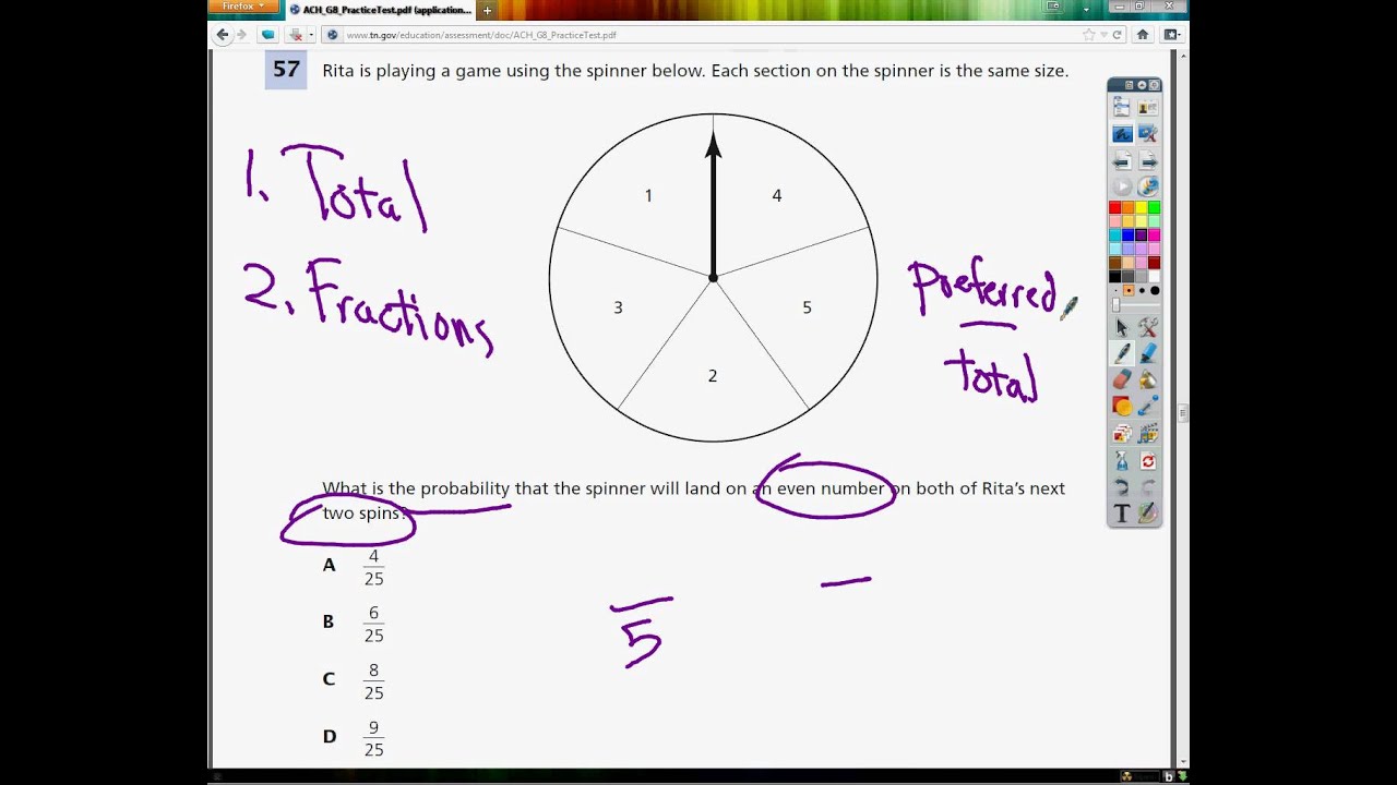Question 57 - 8th Grade TCAP Practice Test - YouTube