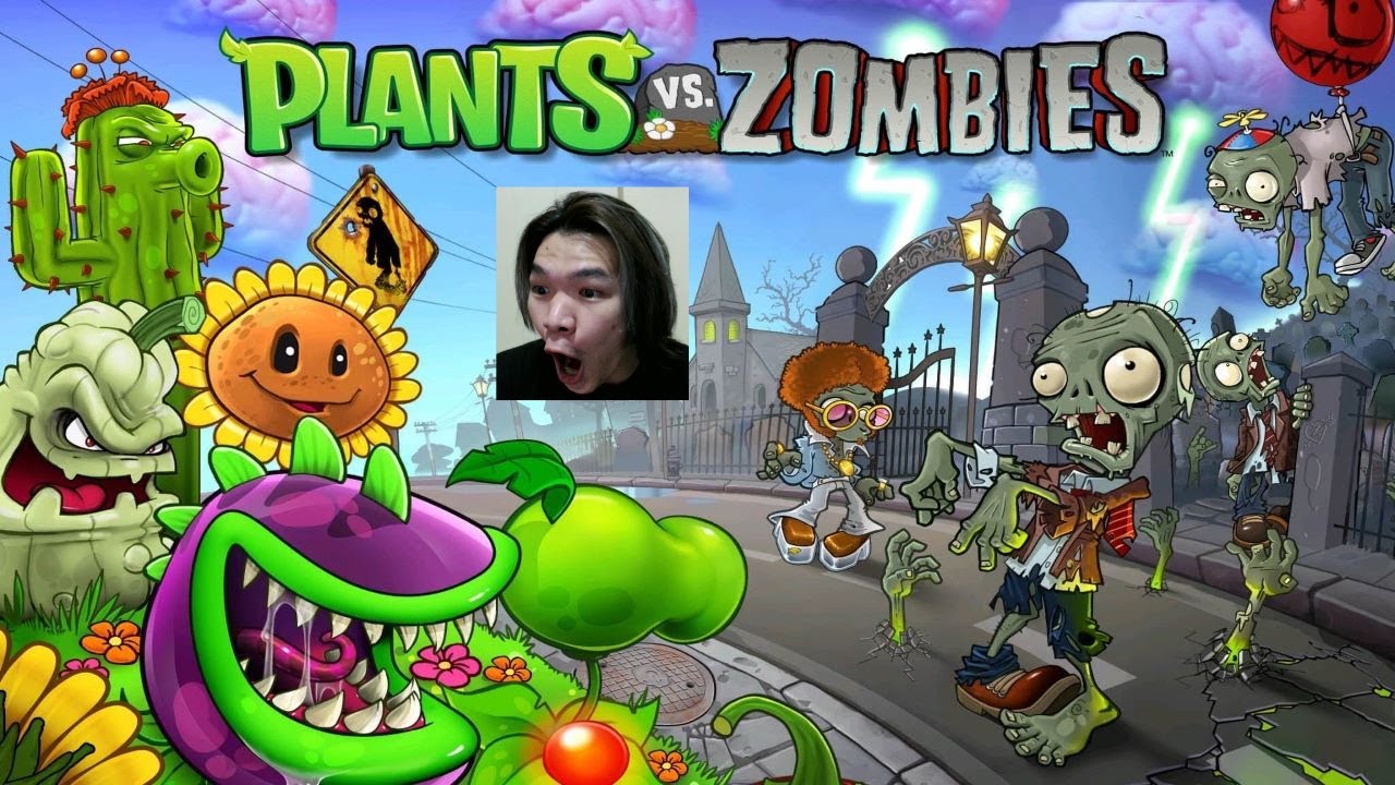AYO LAWAN ZOMBIE DENGAN TANAMAN! - PLANTS VS ZOMBIES #3 - YouTube