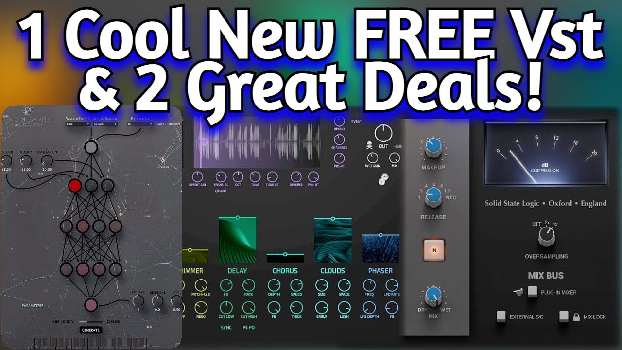 New FREE VST & Deals - SSL, Tracktion, Audio Fusion (Reconstruct Ai ...