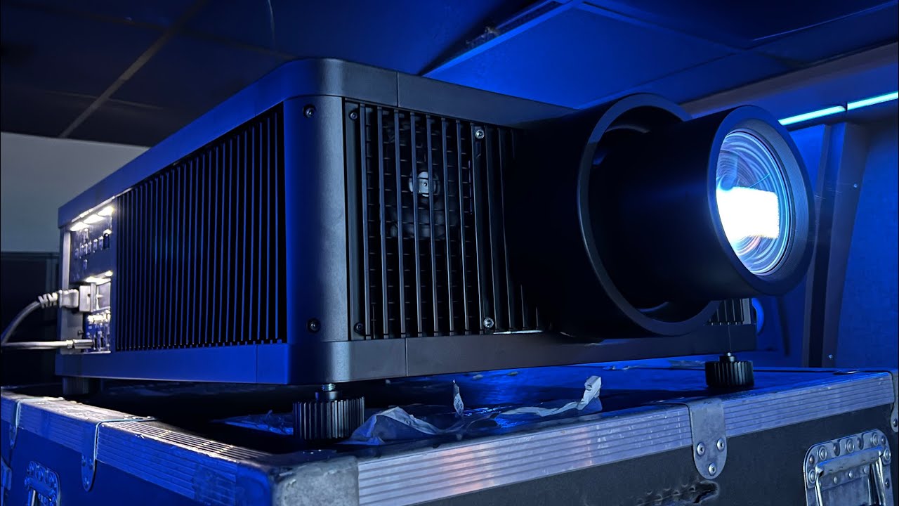 10,000 Lumen Laser 4K Projector | Sony Gtz-380 Overview and Demo - YouTube