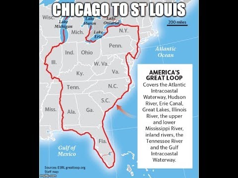 Chicago to St Louis Great Loop Fail! - YouTube
